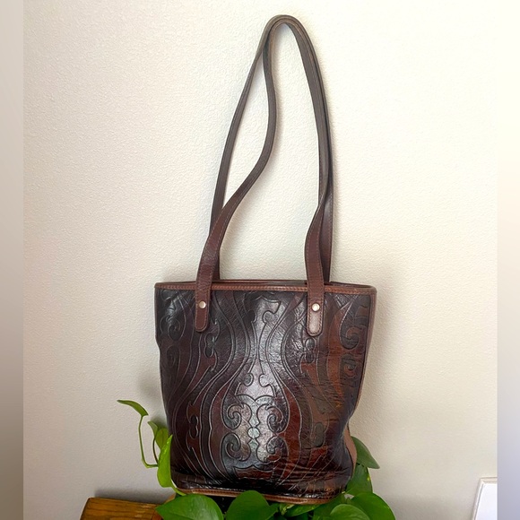 King Ranch | Bags | Hand Tooled Embossed Leather Purse King Ranch ...